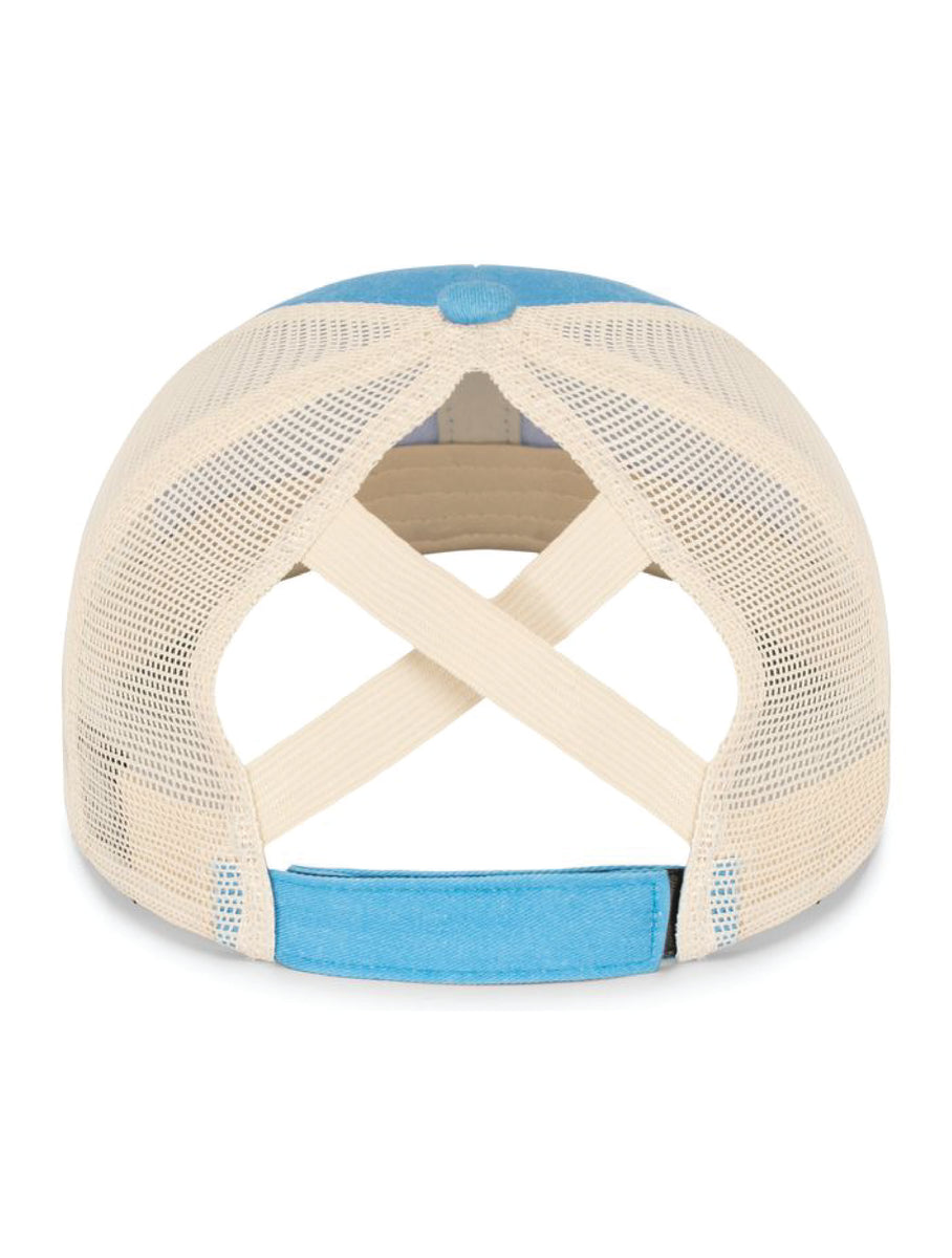 RAYS BLUE PONYTAIL HAT – BFIT540