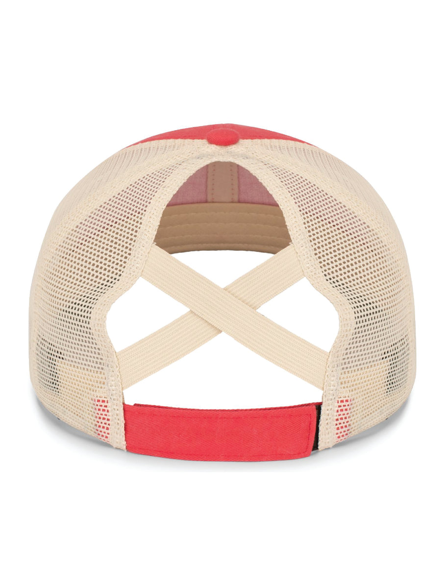 RAYS CORAL PONYTAIL HAT – BFIT540