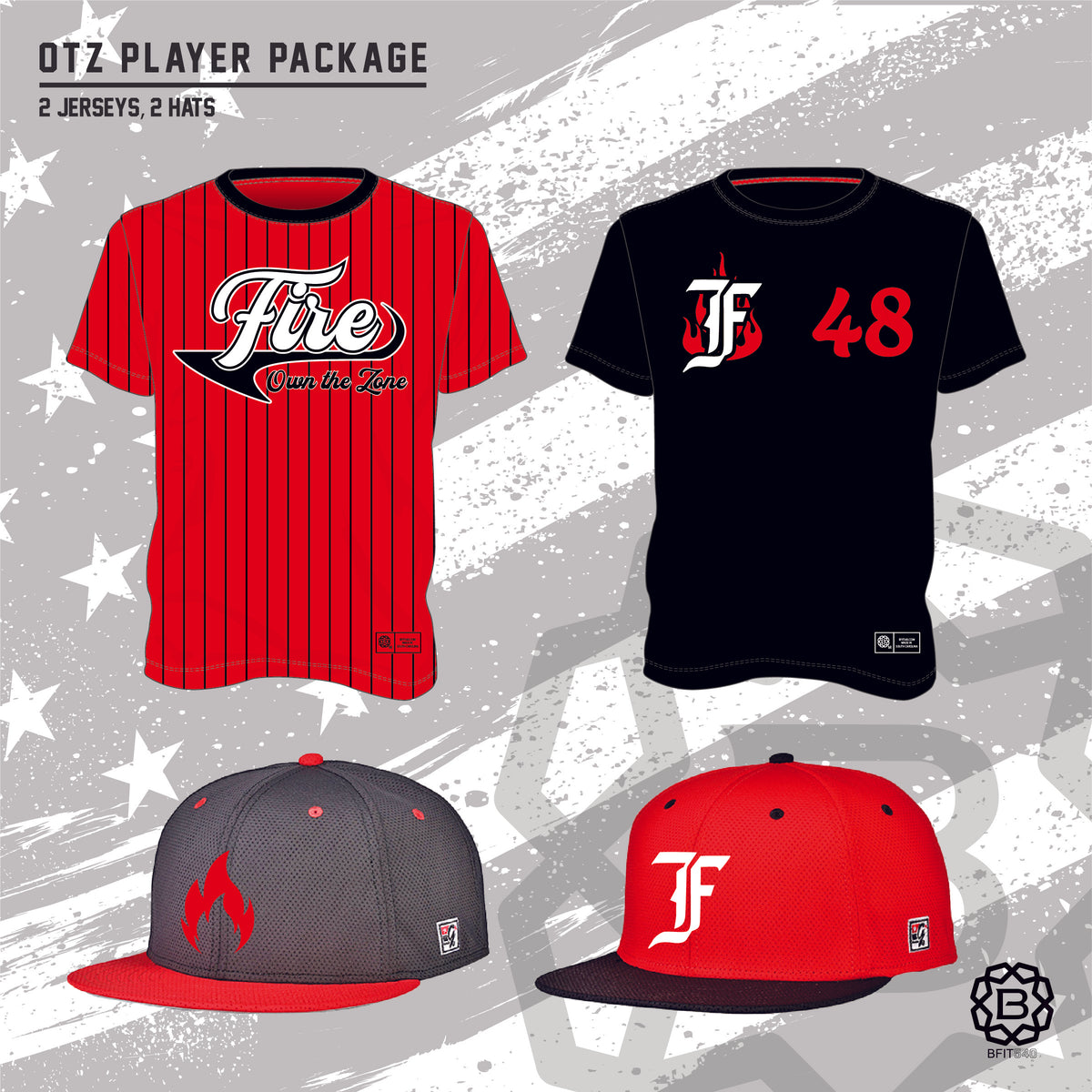 OTZ BASEBALL UNIFORM PACKAGE – BFIT540