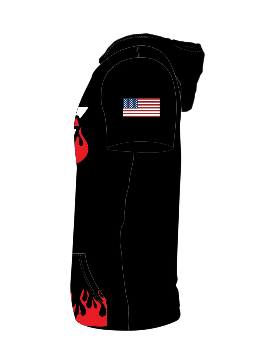 OTZ CUSTOM SHORT SLEEVE 'F' HOODIE – BFIT540